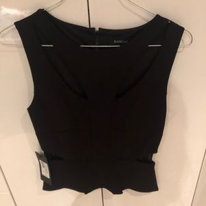 Marciano | Tops | Marciano Guess Sexy Black Cut Out Top Nwt | Poshmark